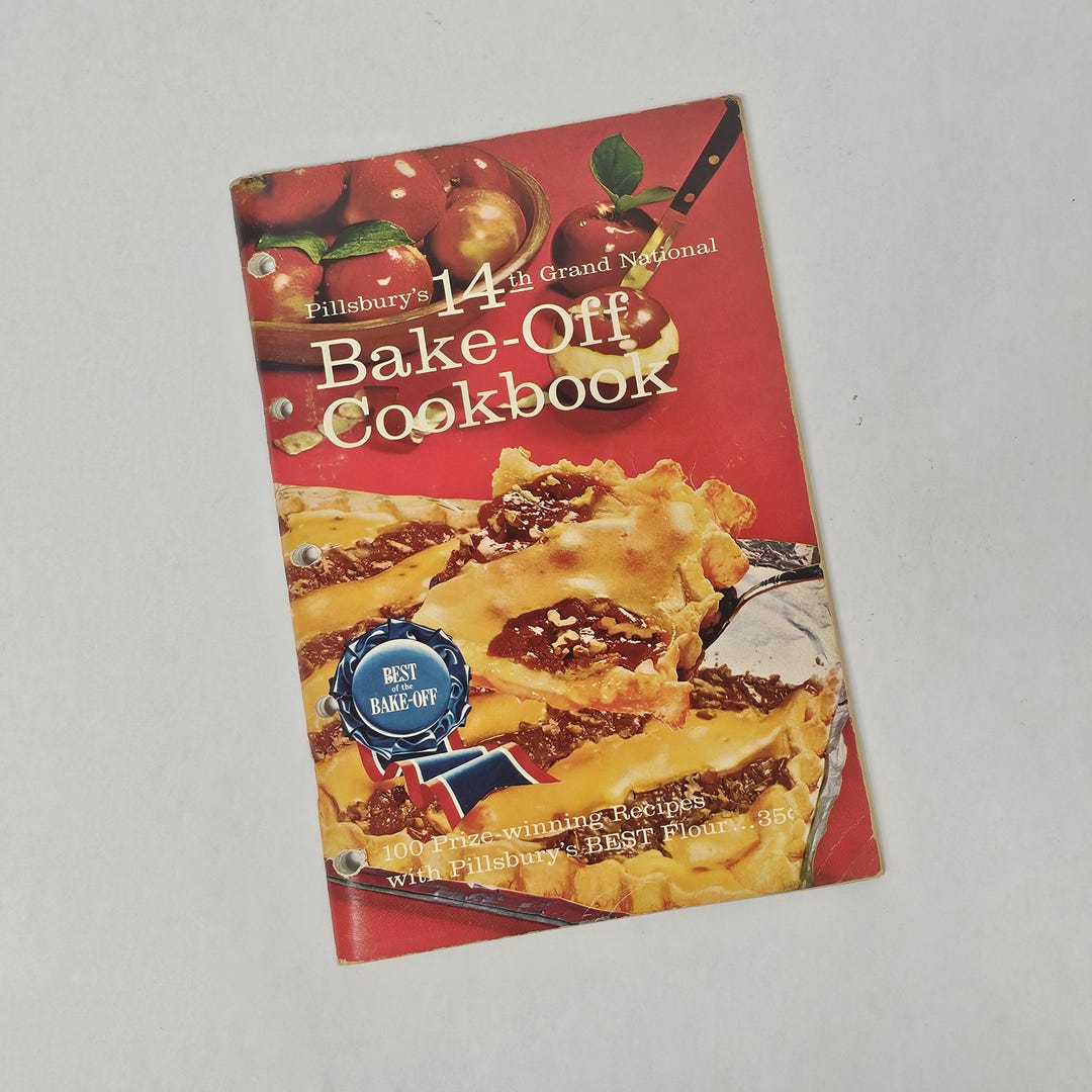 1963 Pillsbury Bake off 14th Grand National Cookbook Vintage Recipe ...