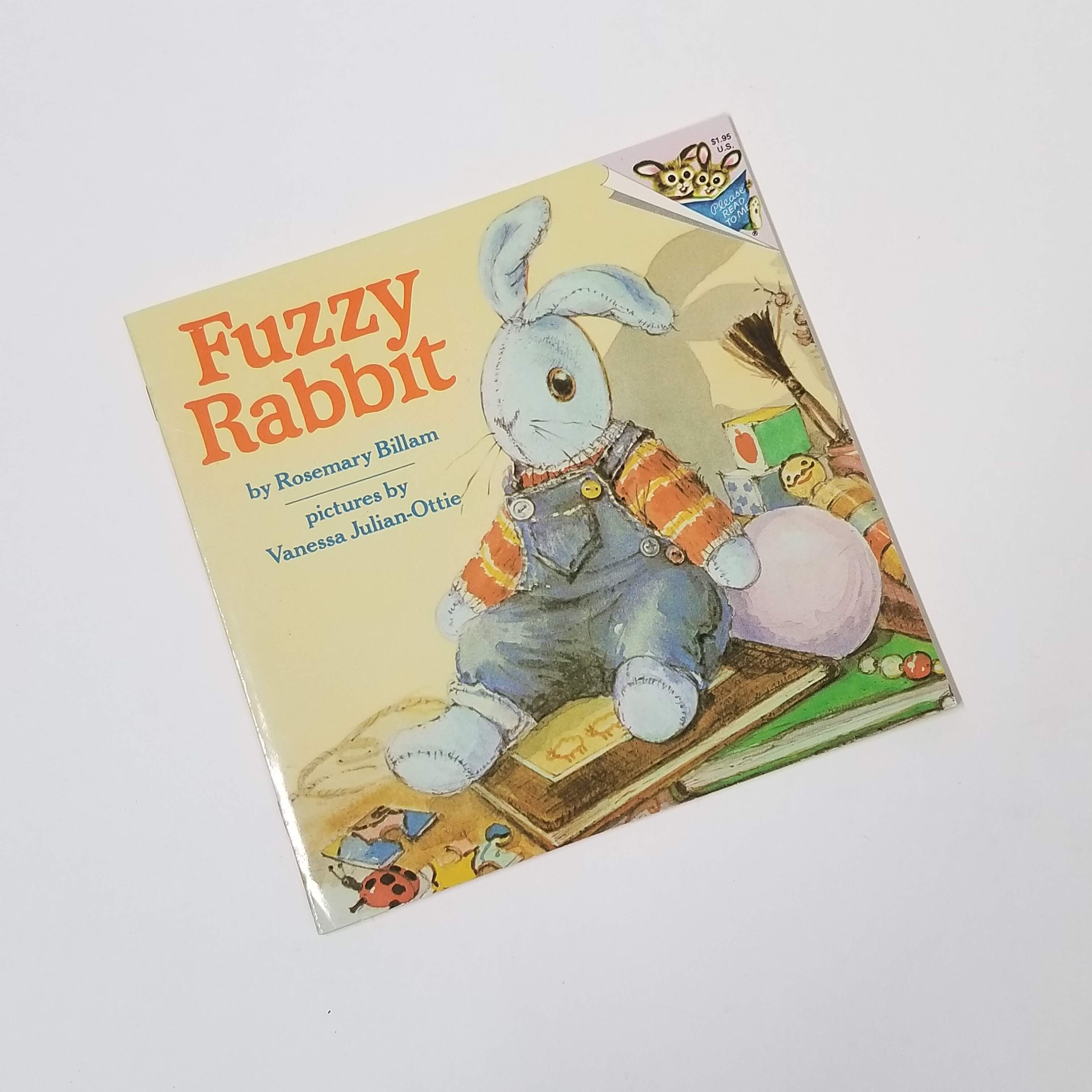 Fuzzy Rabbit by Rosemary Billam Random House 1982 Pictureback - Etsy