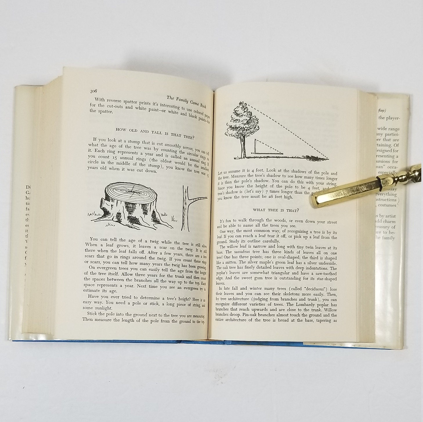 Family Game Book Outdoor Science and Art Hobbies Activities Vintage ...