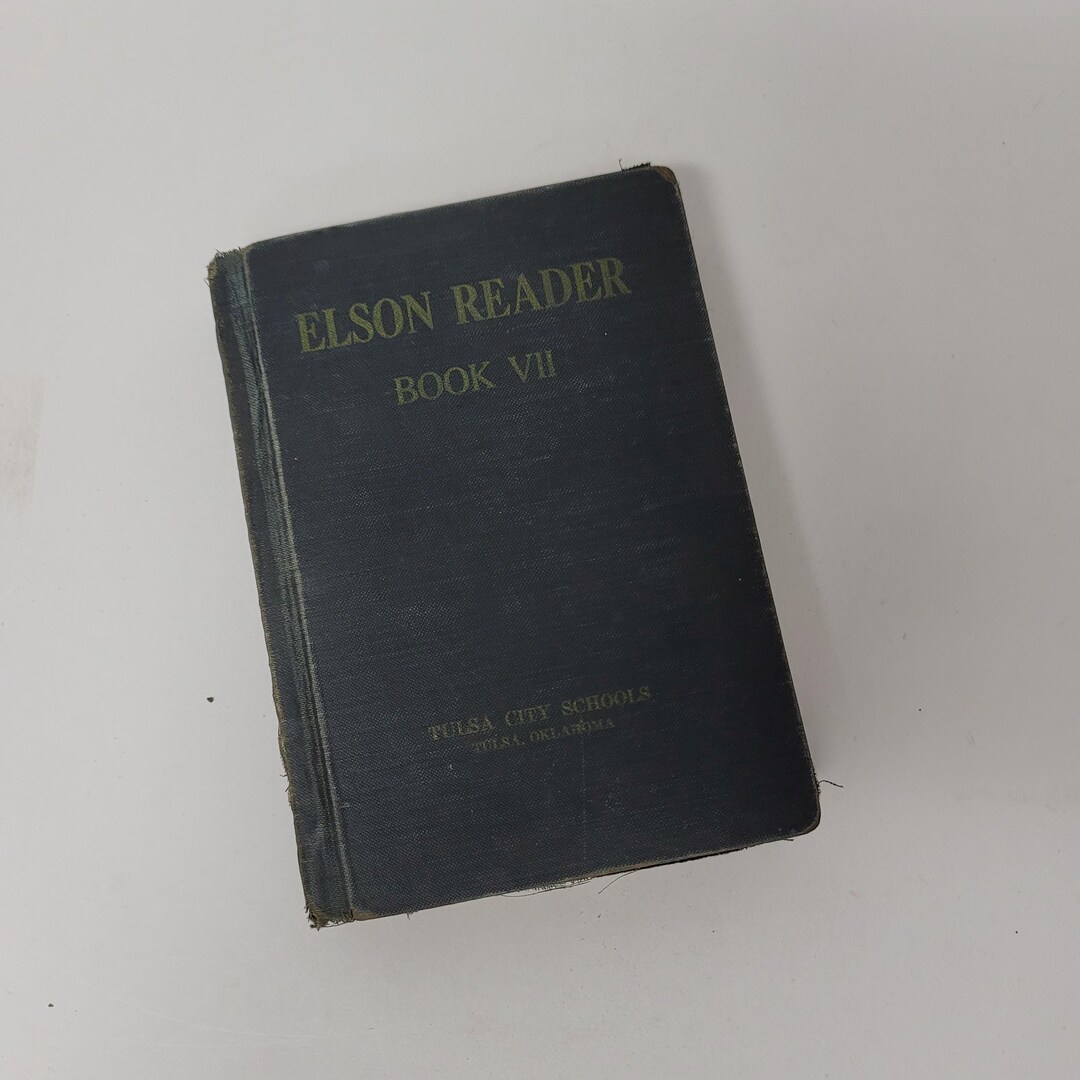 1930s Elson-gray Basic Reader Vintage Book Seven School Textbook - Etsy
