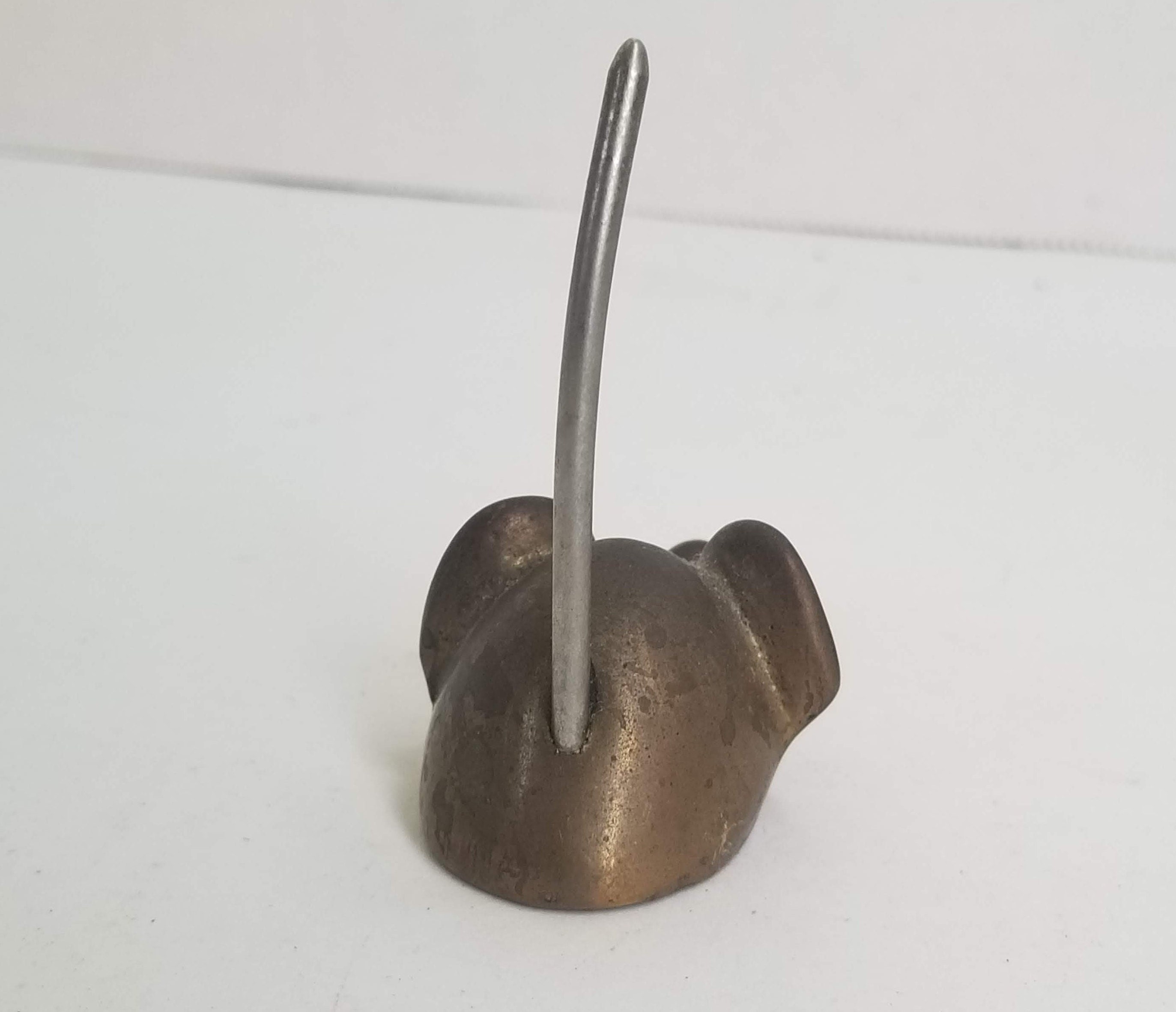 Brass Mouse Figurine Vintage Small Decorative Mouse Memo - Etsy