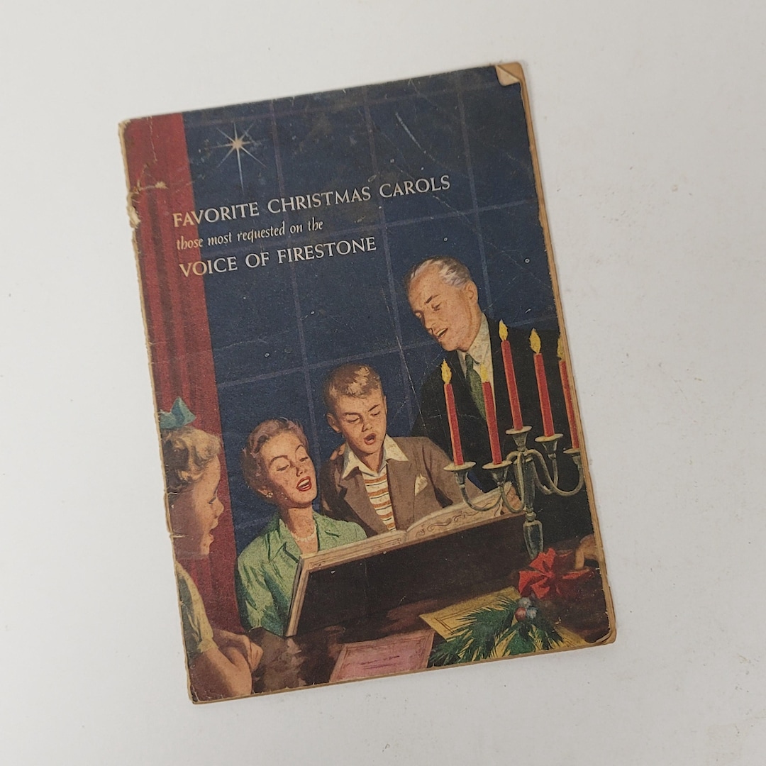 Favorite Christmas Carols Vintage 1950s Voice of Firestone Christmas ...