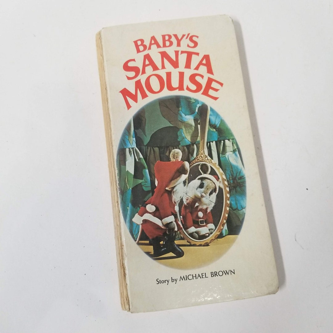 Baby's Santa Mouse Vintage 1969 Tall Skinny Illustrated - Etsy