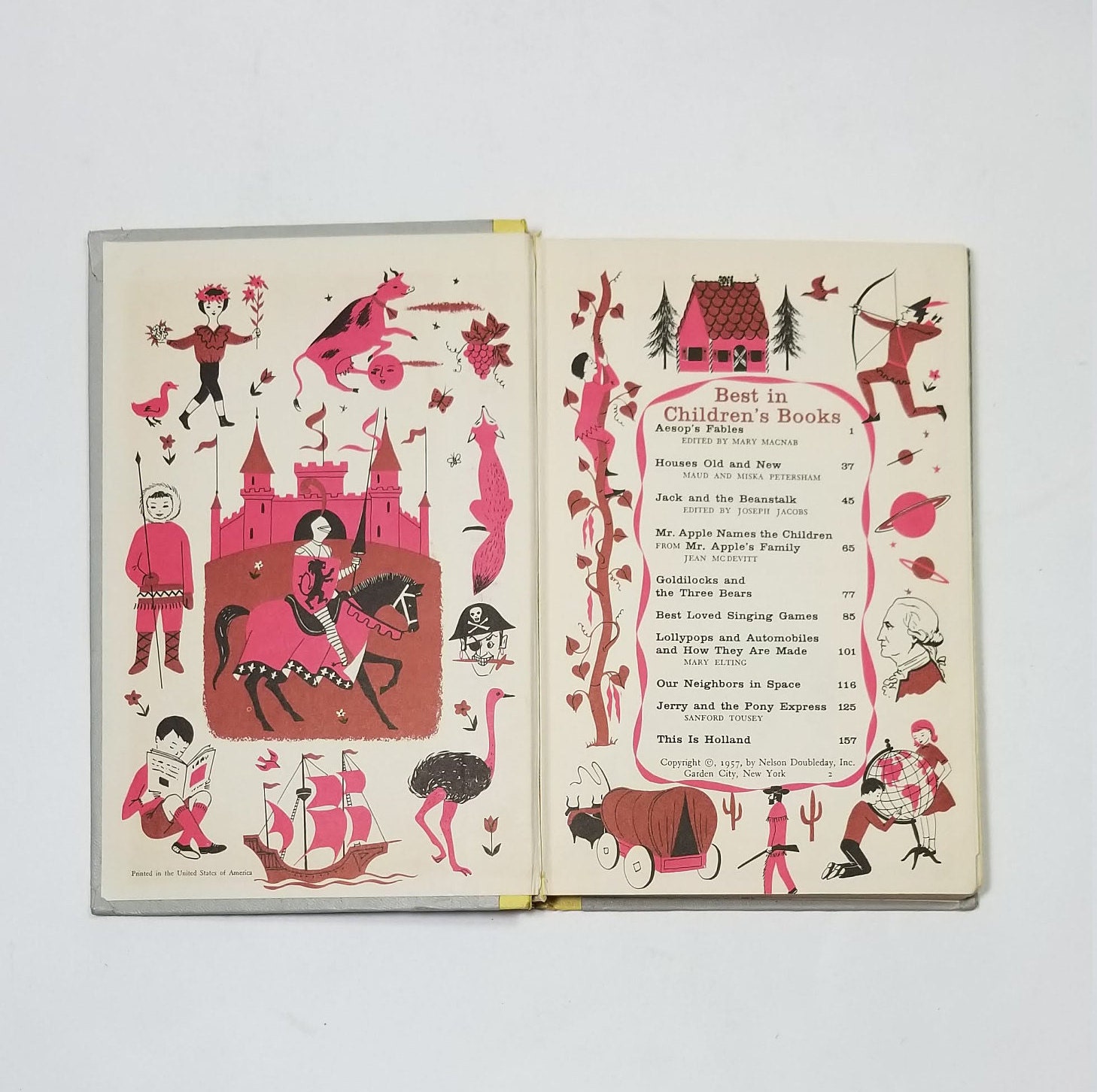 1957 the Best in Children's Books With Aesop and Goldilocks Illustrated ...