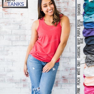 SOFT Tanks - Free Exchanges- Tank Tops Many Colors - Plain Tanks ...