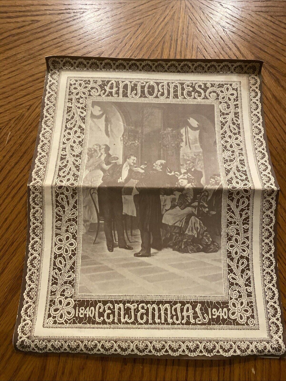 New Orleans Louisiana Vintage Menu Frameable Art Ephemera Restaurant ...