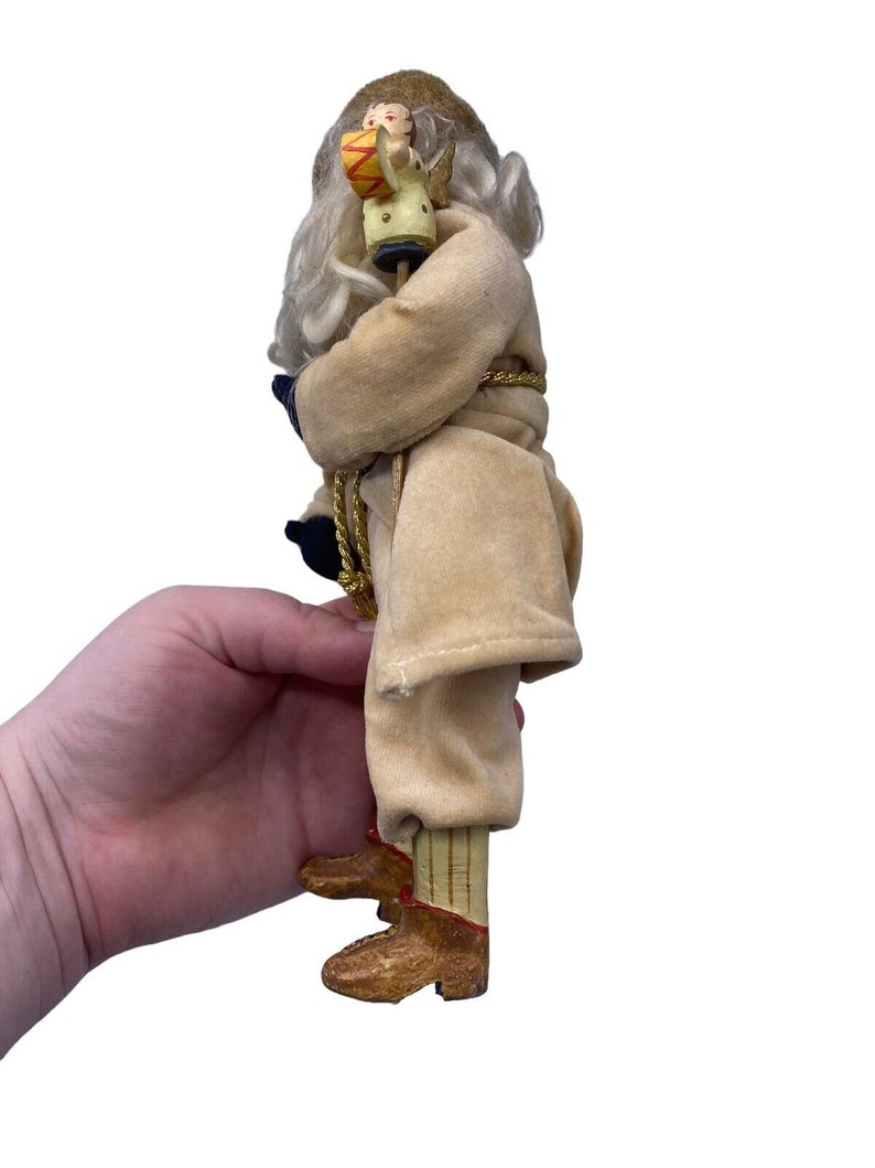Vintage Santa Figurine Figure Victorian Romantic Old Fashioned ...