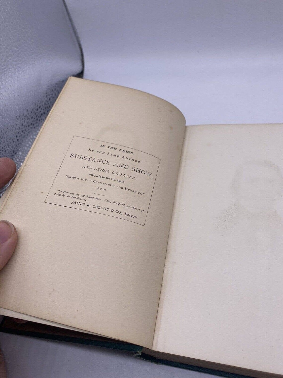 Antique Book 1877 Thomas Starr King Edwin Whipple Sermons Abolotionist ...