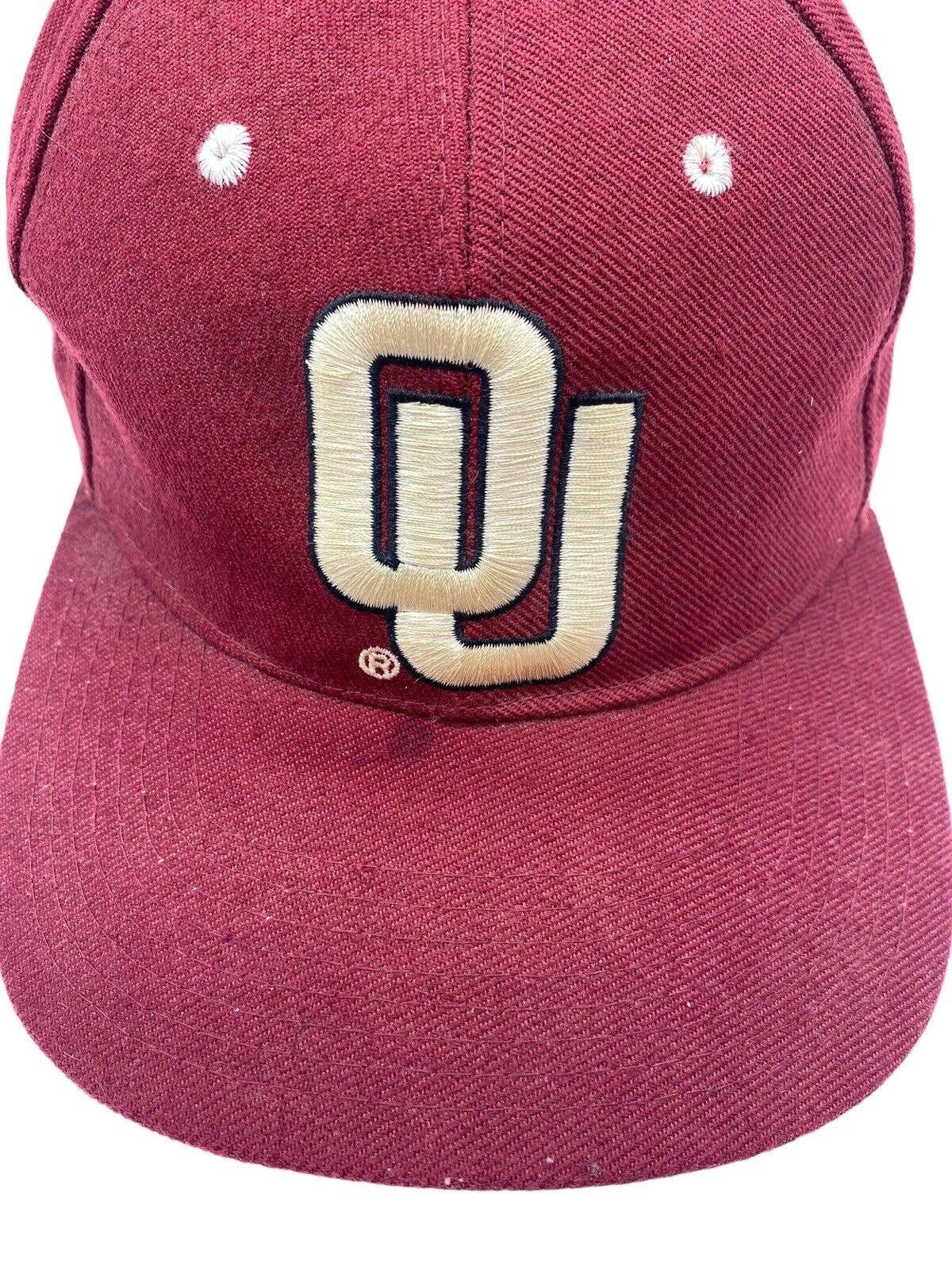 Vtg OU Wool Hat 7 1/2 Oklahoma Sooners Fitted Early 2000s Y2K Old Logo ...