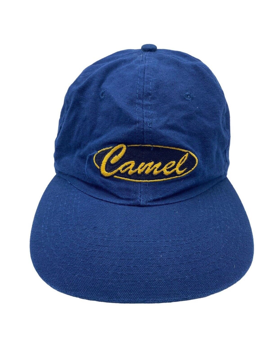 Vintage Camel Baseball Hat Ball Cap Spell Out Promotional Advertising ...