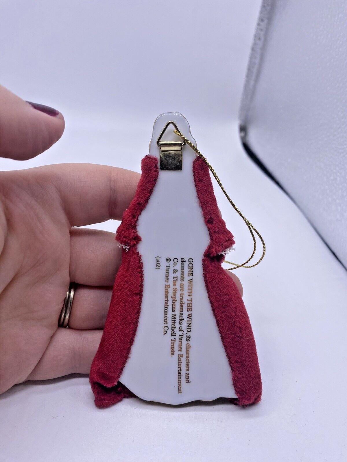 Scarlett O'hara Ornament Bradford Exchange the Red Robe Gone With the ...