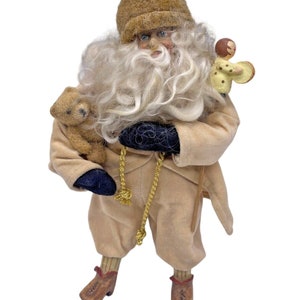Vintage Santa Figurine Figure Victorian Romantic Old Fashioned ...