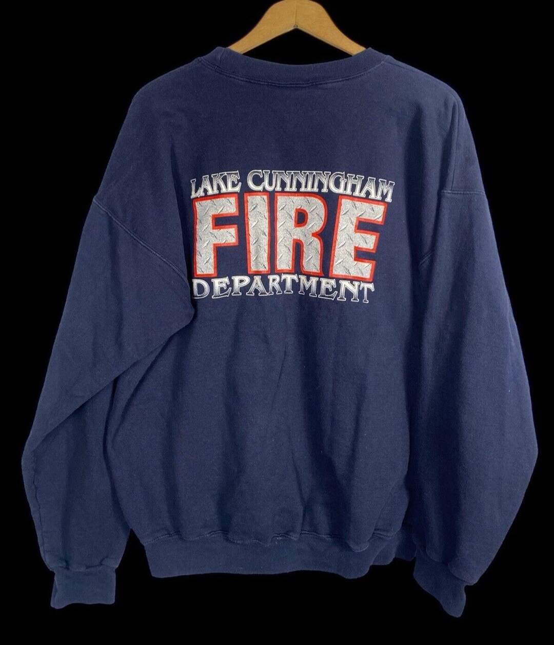 Lake Cunningham Fire Department South Carolina Sweatshirt Size M Hanes ...