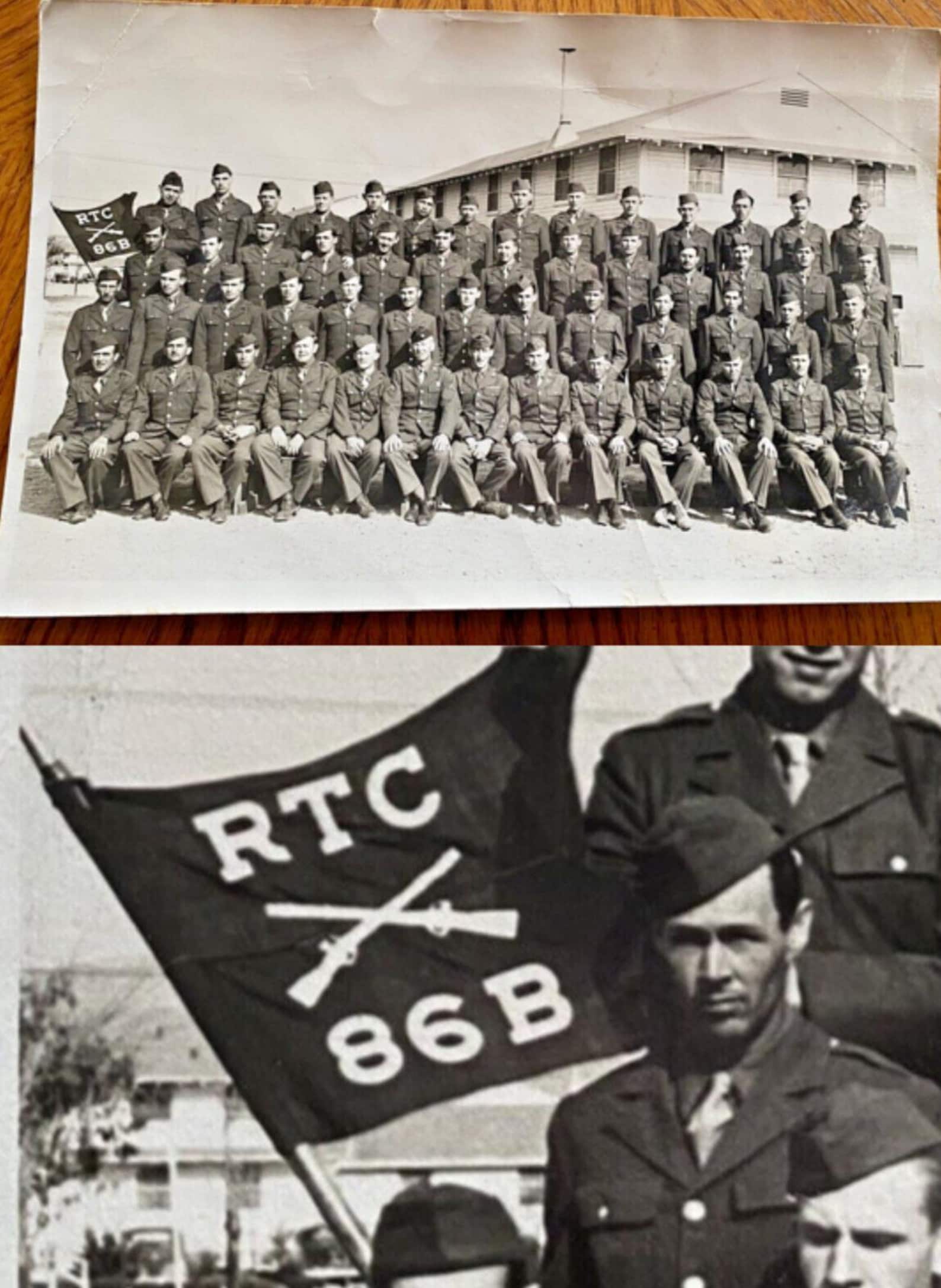 US Army Infantry 86th Divsion B Blackhawk Division ? WWII WW2 Photo ...