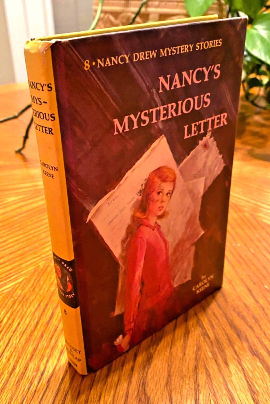 Nancy's Mysterious Letter Nancy Drew Vintage Matte Edition Hardcover #8 ...