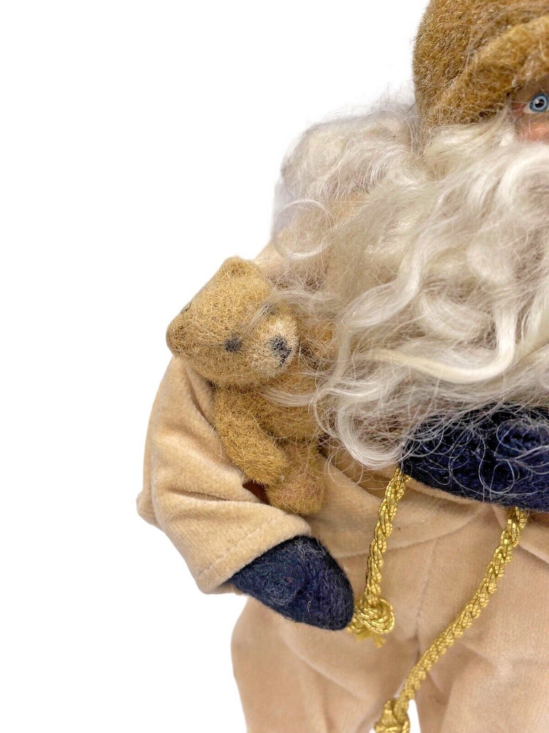 Vintage Santa Figurine Figure Victorian Romantic Old Fashioned ...