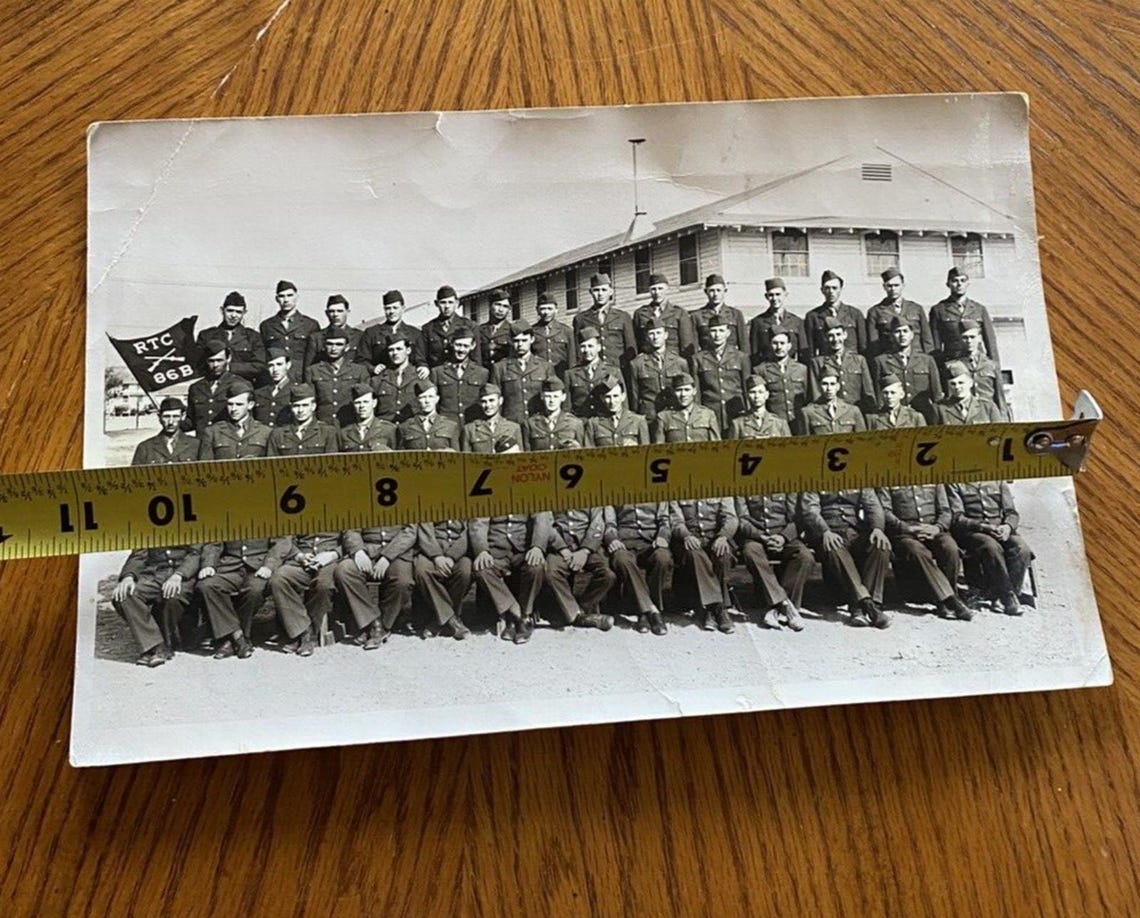 US Army Infantry 86th Divsion B Blackhawk Division ? WWII WW2 Photo ...