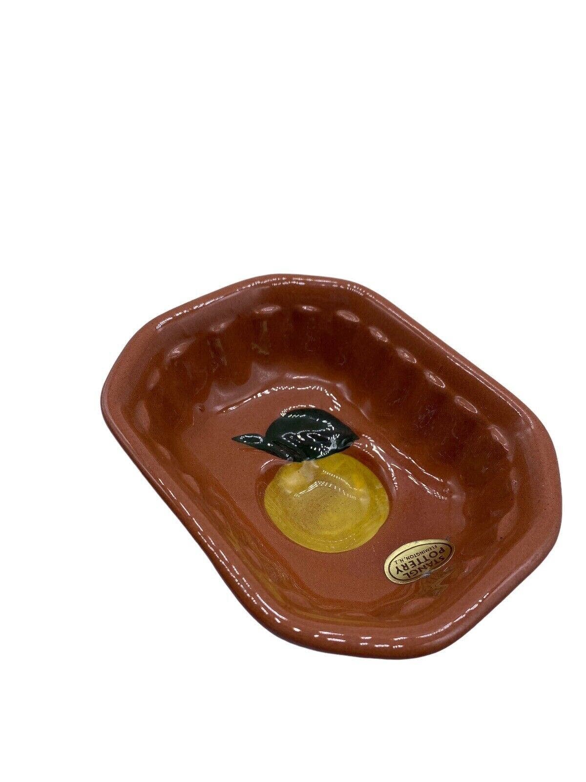 Stangl Pottery Mini Dish Bowl Gelatin Mold Soap Dish Plate Tan Brown ...
