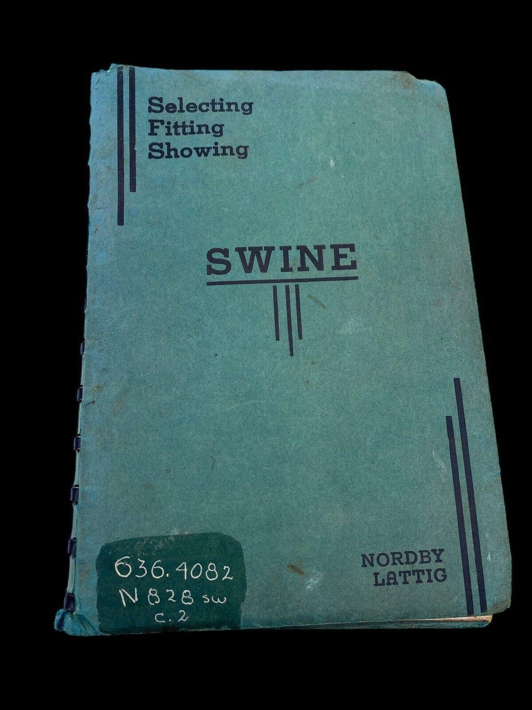 Swine Pig Farming Book Booklet Antique Vintage Homestead Farming How to ...