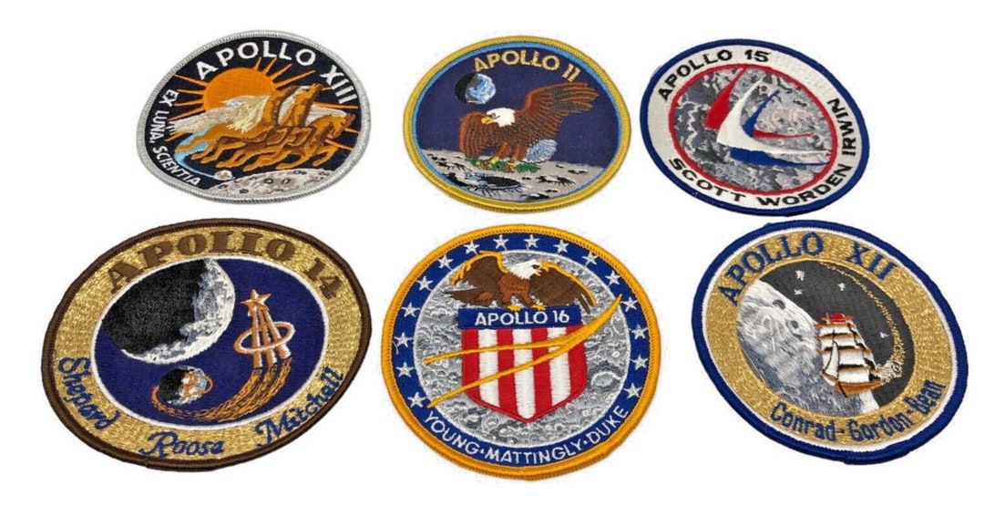 Apollo Patches Set Lot 6 Vintage XIII 13 14 XIV 11 X1 16 XVI - Etsy