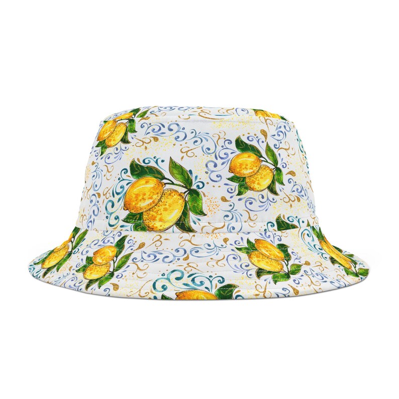 Italian Lemons Bucket Hat (AOP) - Etsy