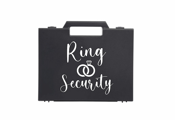 Personalised Ring Security Sticker Decal Adhesive for Wedding - Etsy UK