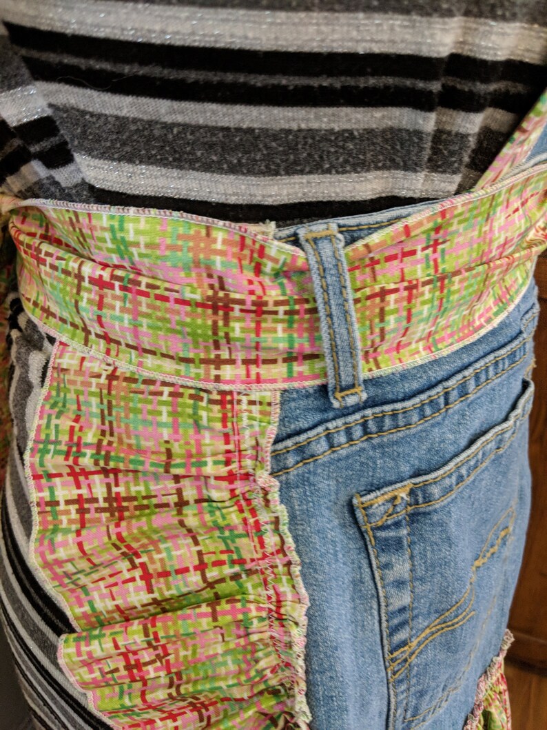Jean Apron - Etsy