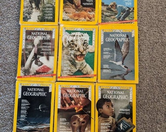 National Geographic Frame - Etsy