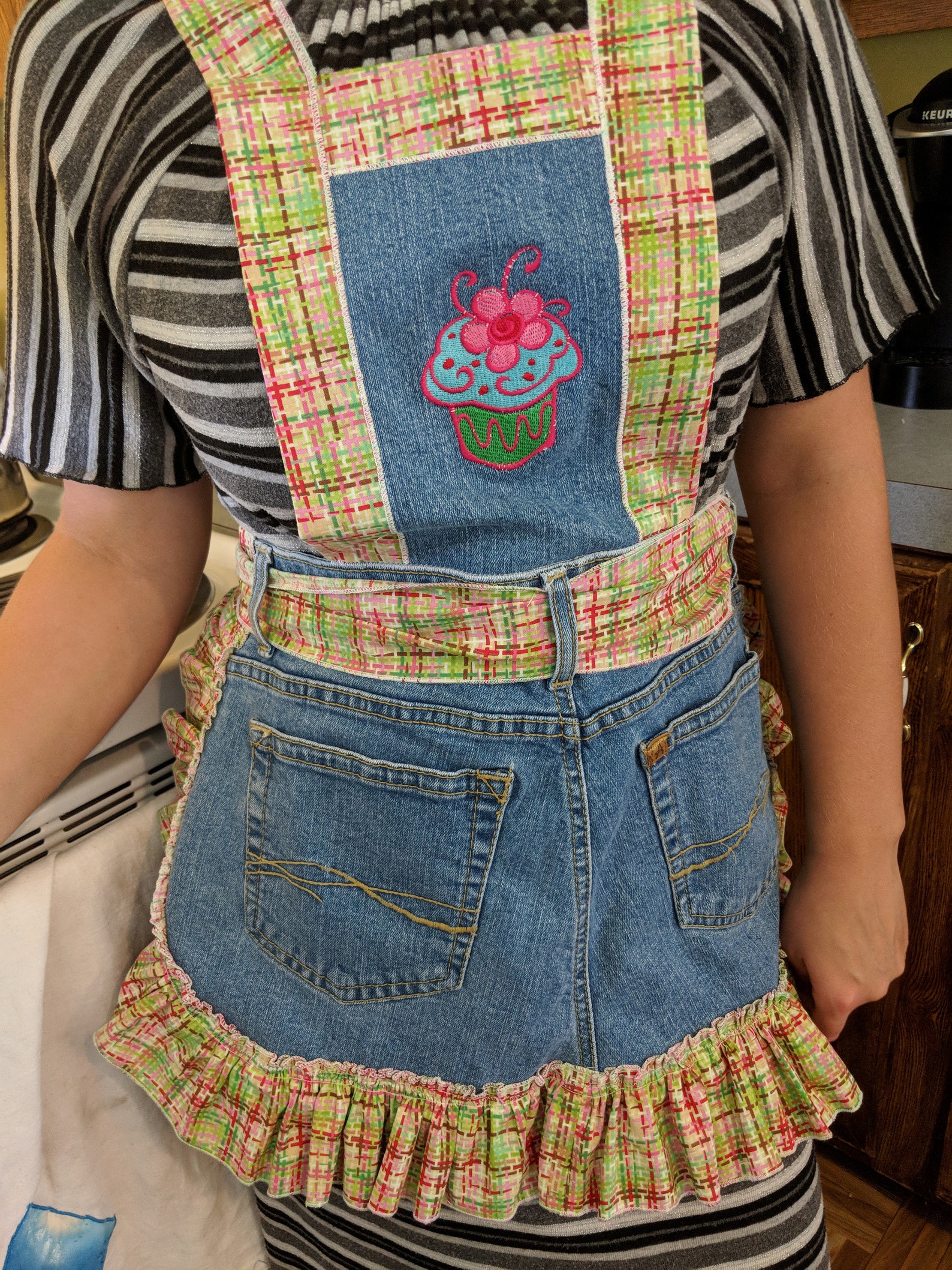 Jean Apron | Etsy