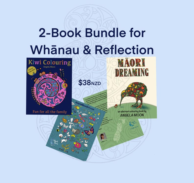 BUNDLE - New Zealand Colouring Books – 2‑book Bundle for Whānau ...
