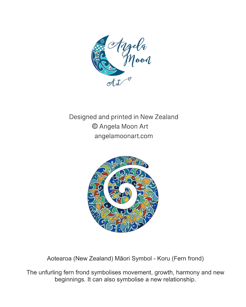 Koru Greetings Card: New Beginnings Māori Symbol - Etsy New Zealand