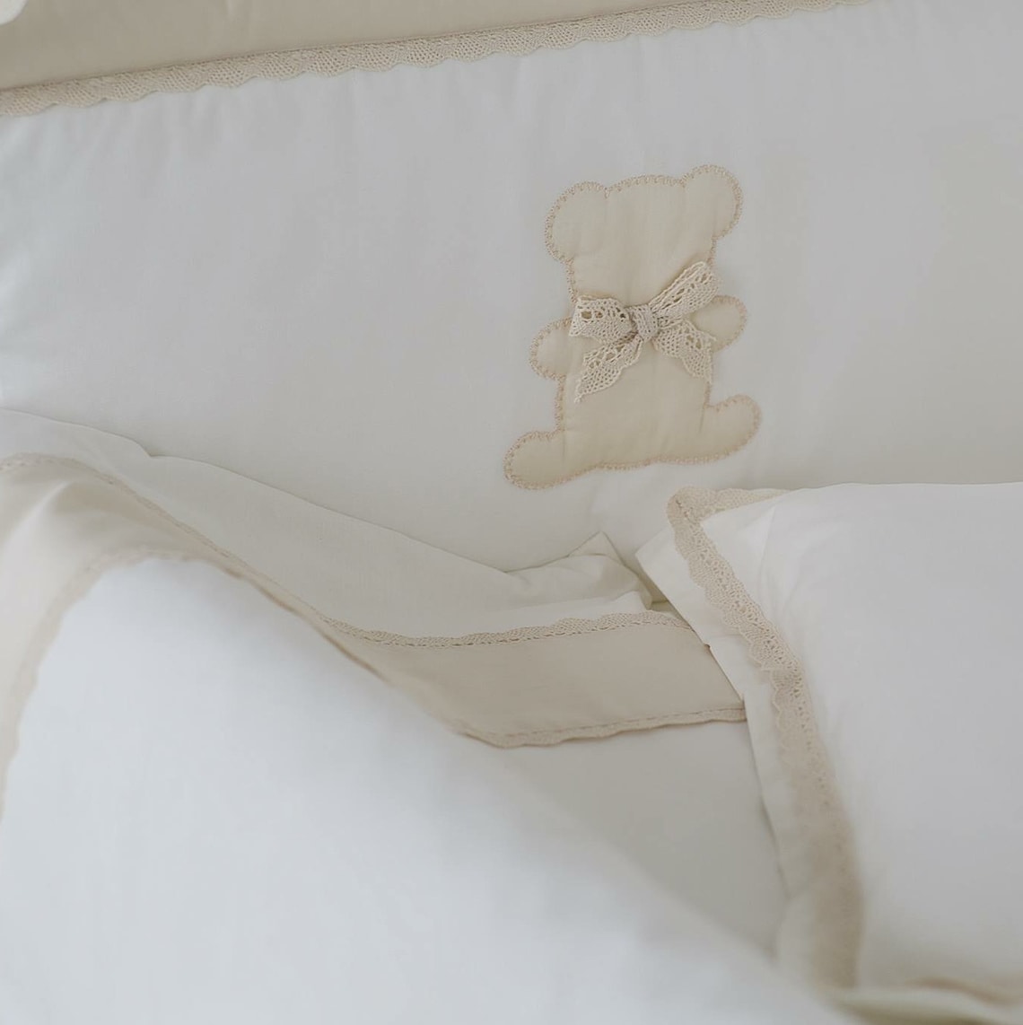 Linen Crib Made Out of 6 Pieces Set | Etsy