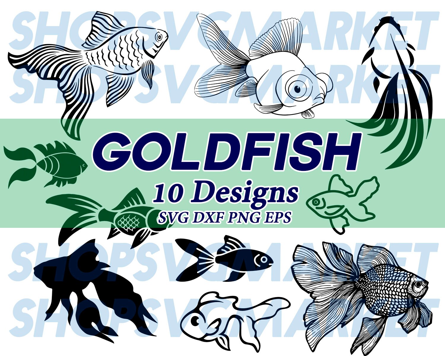 goldfish svg gold fish svg goldfish clipart fish svg fish | Etsy
