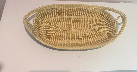 Large Square Loop Handle Basket - Etsy