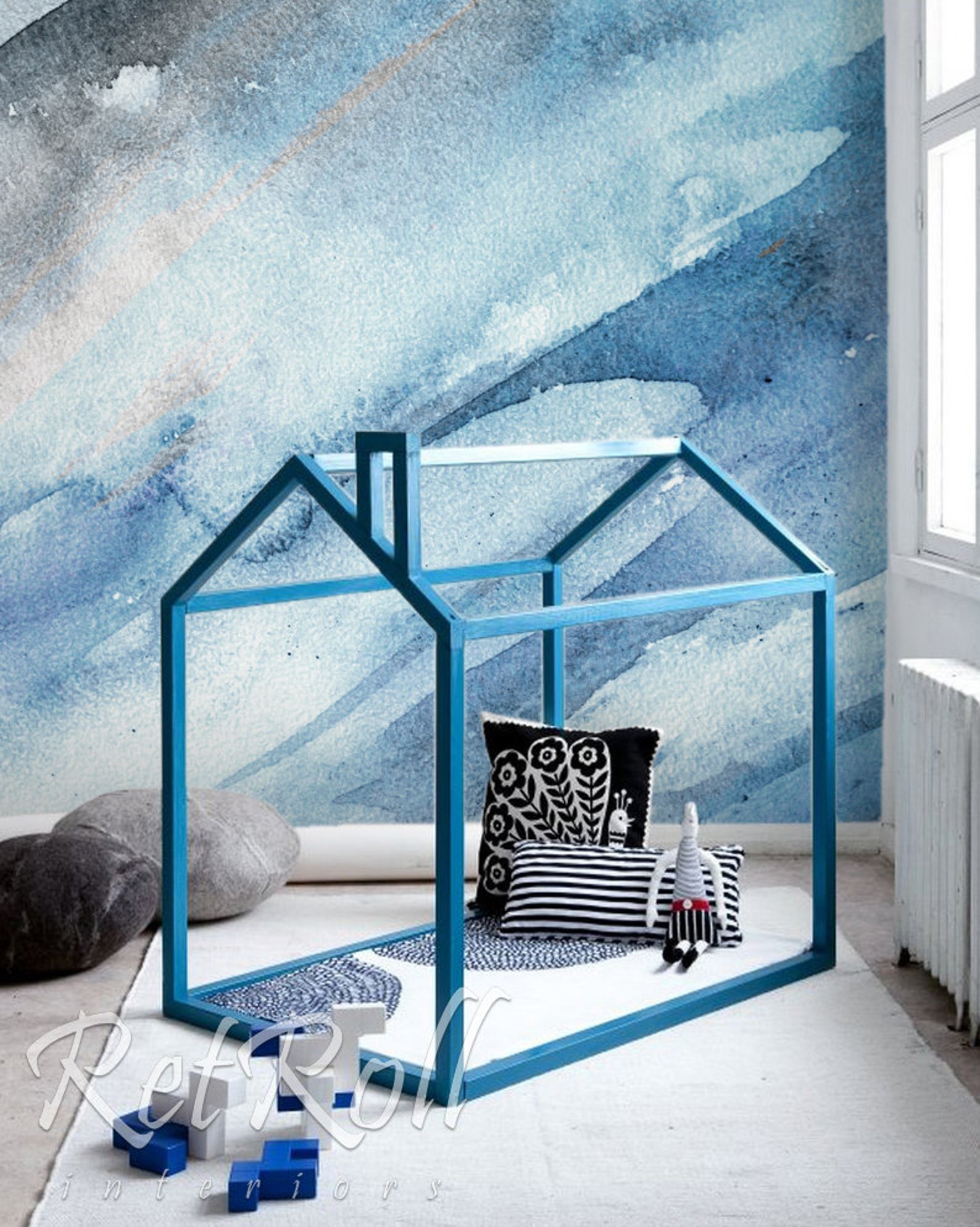 Cold Splash Removable Wallpaper Mural Wall Mural - Etsy