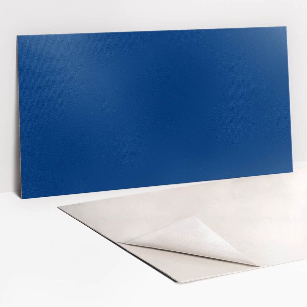 Blue Color Panel Stickers, Peel and Stick Panels, Solid Color Panel ...
