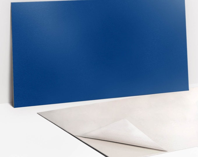 BLUE Solid Color Chart - Peel and Stick Tile for Wall and Floor, 1 X 12 ...