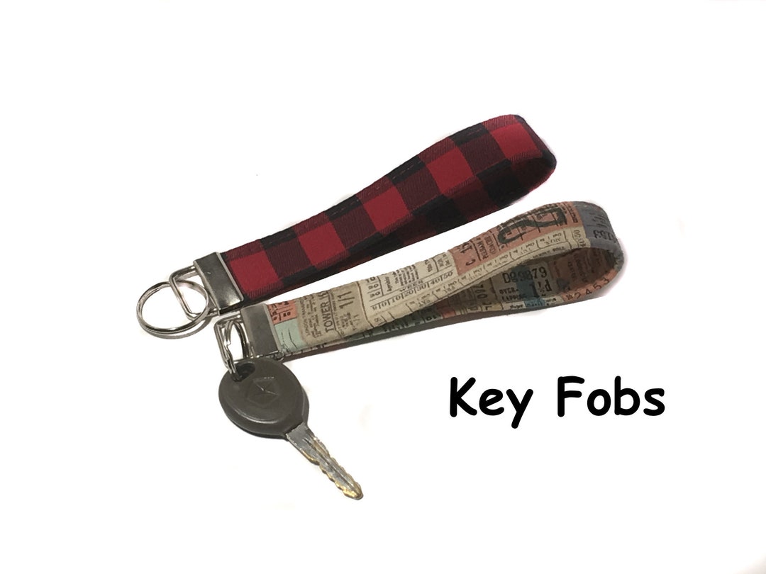 Key Fobs fabric Print of Your Choice - Etsy