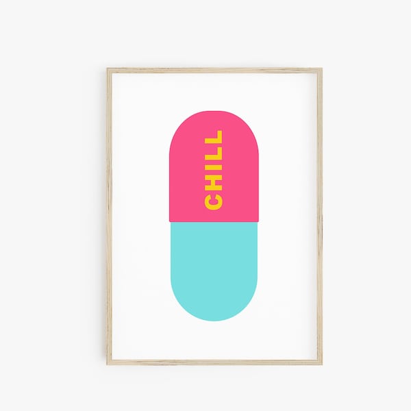 Chill Pill - Etsy