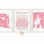 Preppy Gallery Wall Set, Trendy Wall Art, Preppy Pink Posters, DIGITAL ...