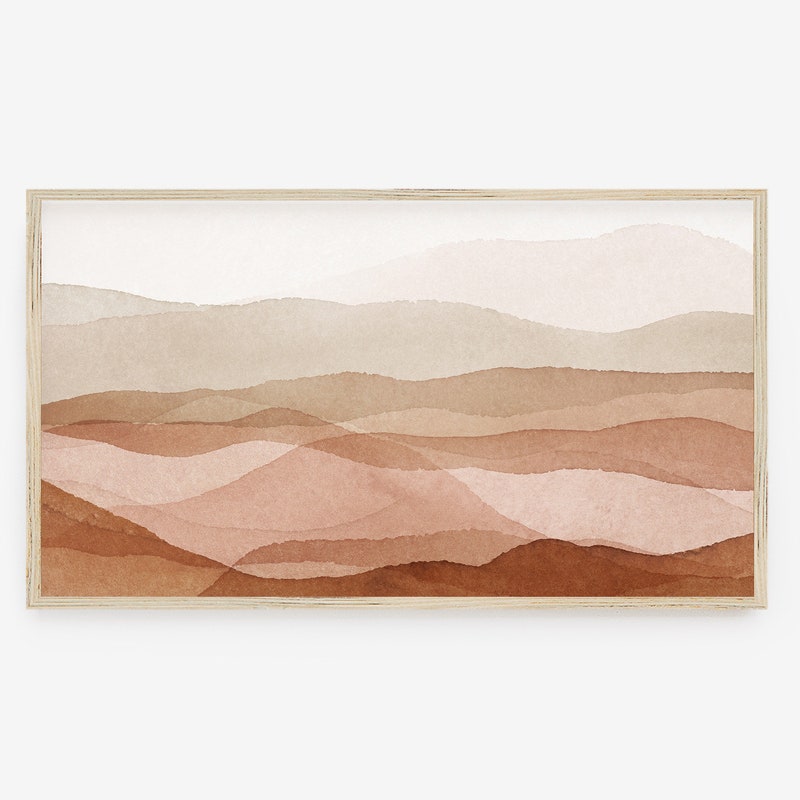 Earth Tone Print - Etsy