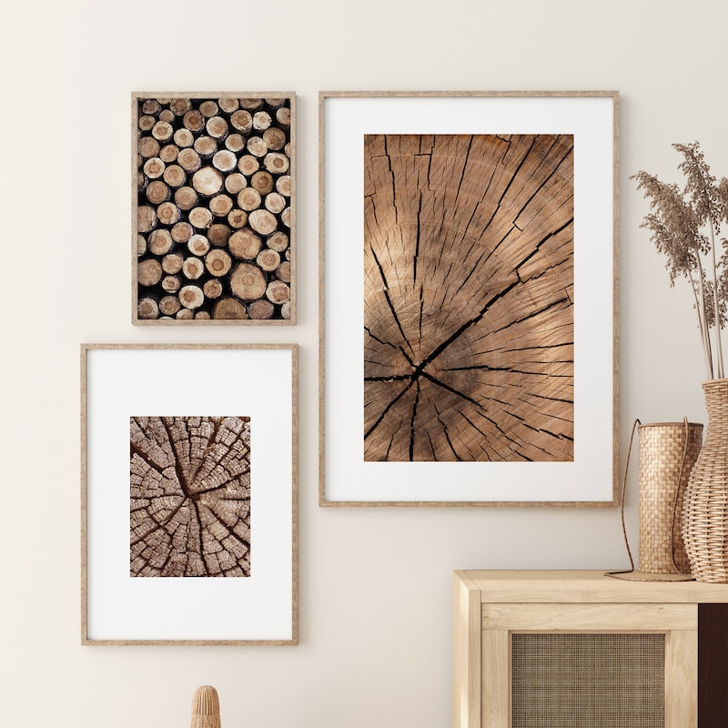 Rustic Wood Print - Etsy
