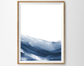 Large abstract print | Etsy