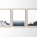 Set of 3 Prints Nature Print Minimalist 3 Piece Wall Art | Etsy