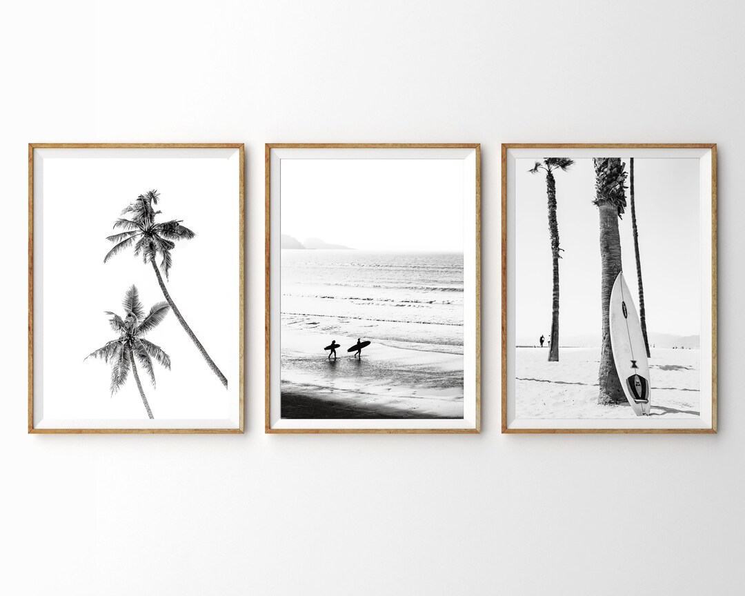 Surf Art Surf Poster Gallery Wall Set of 3 Prints 3 Piece Wall Art ...
