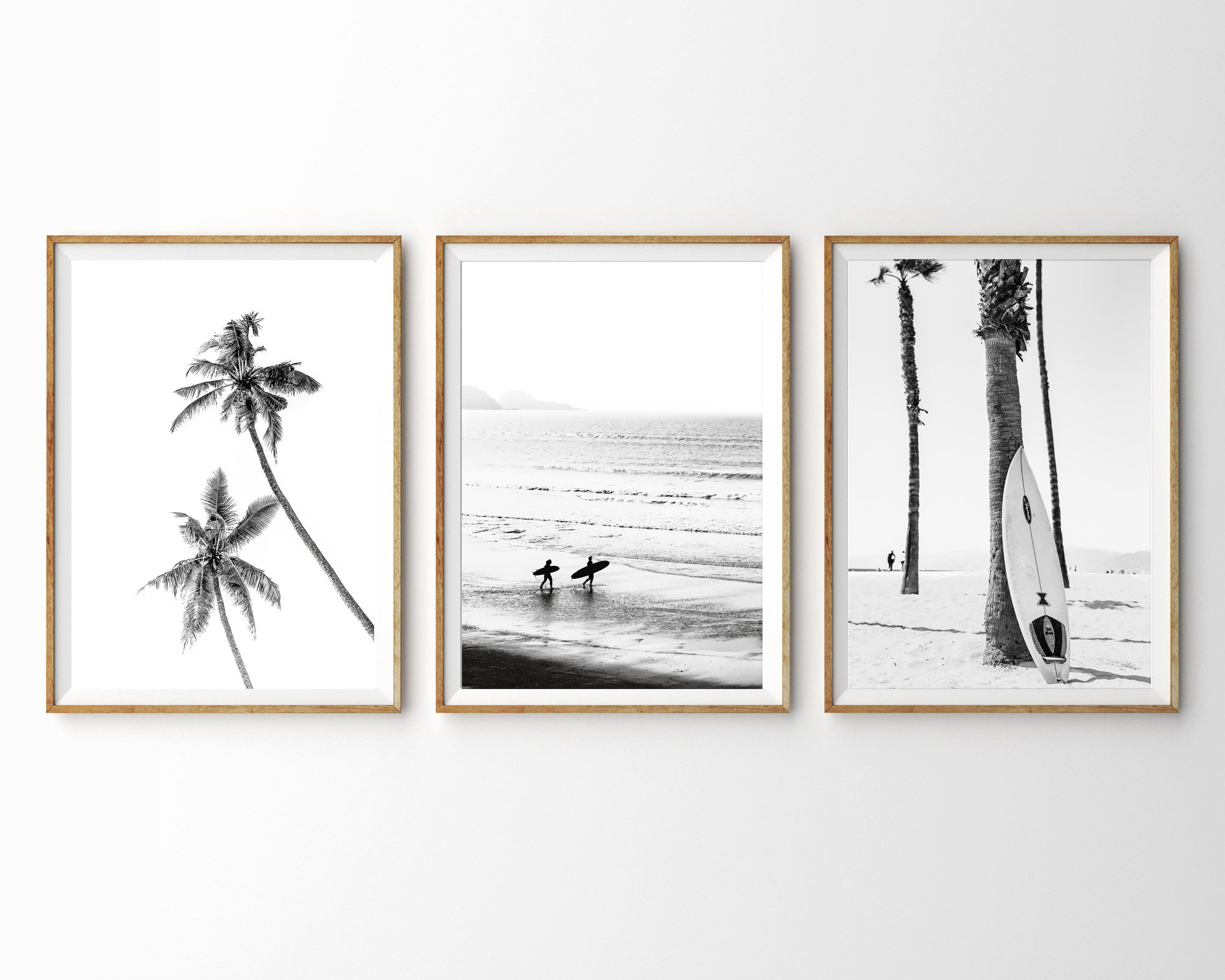 Surf Art Surf Poster Gallery Wall Set of 3 Prints 3 Piece Wall | Etsy