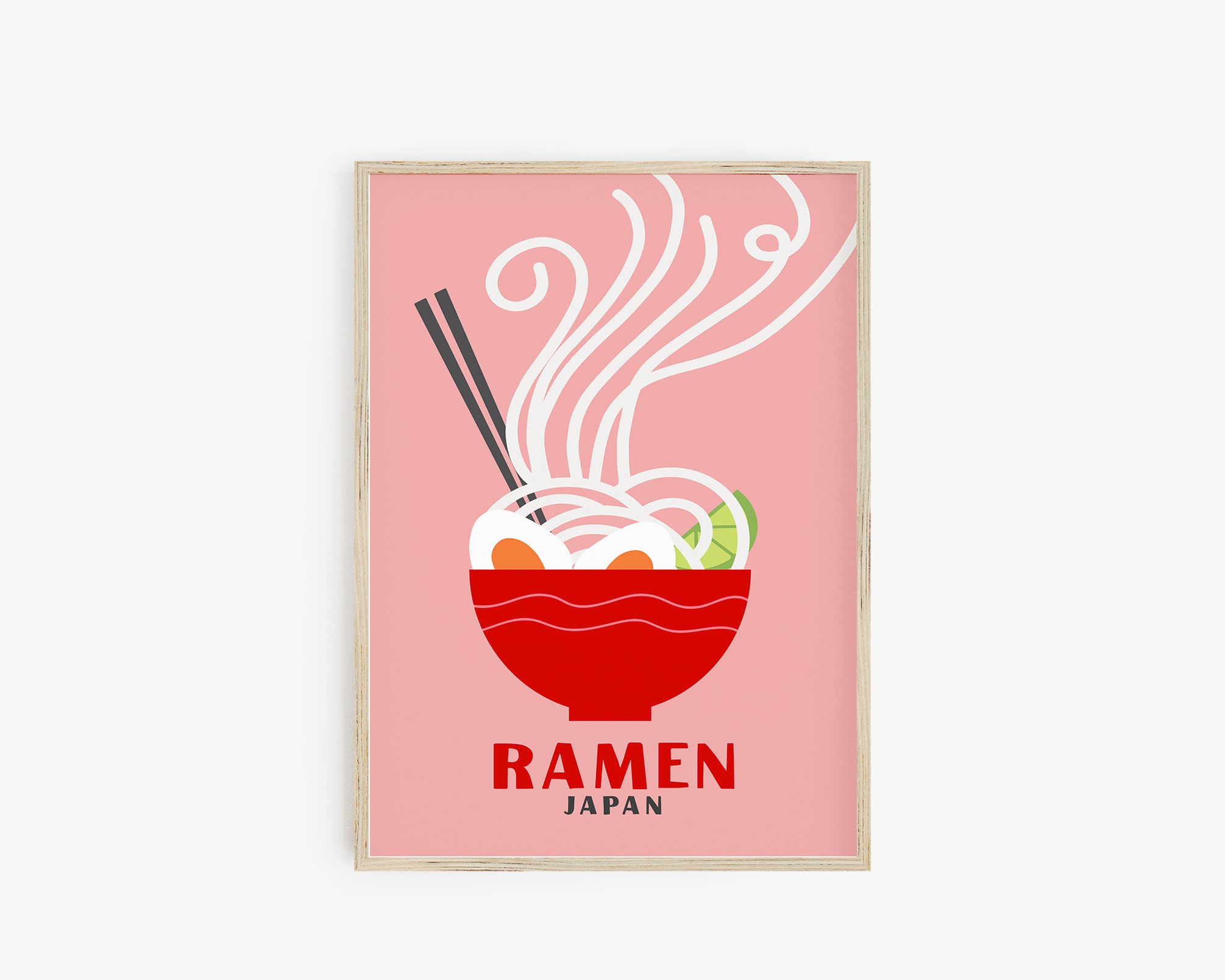 Food Poster Bundle Set Preppy Room Decor Pizza Tacos Ramen - Etsy