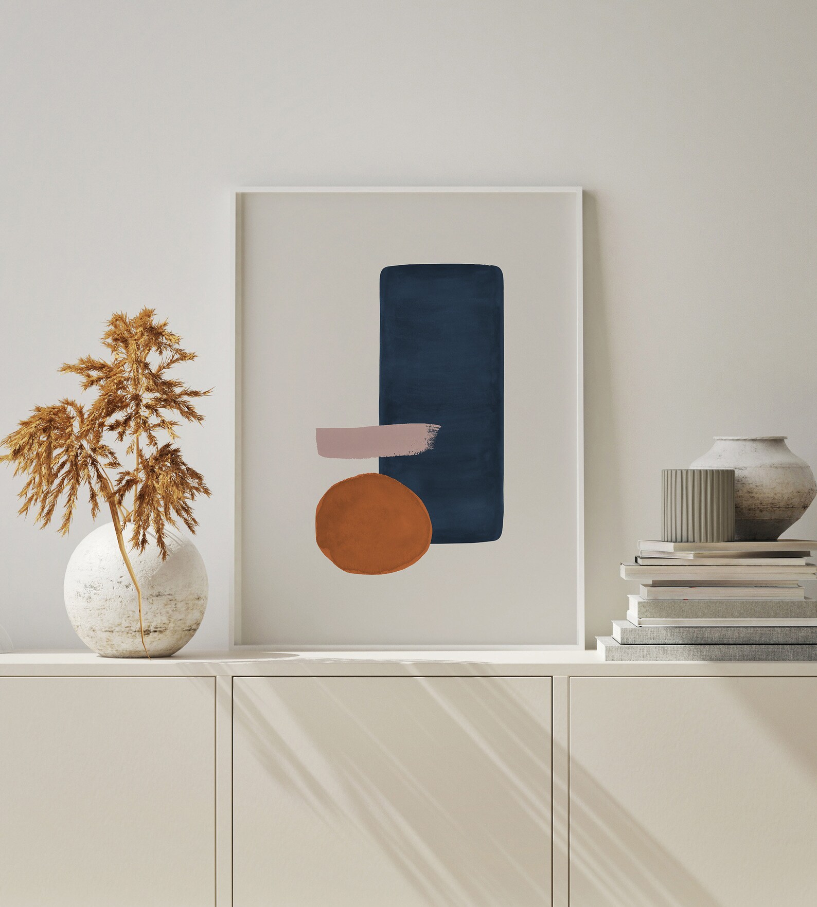 Geometric Wall Art Set of 6 Prints Mid Century Modern Art - Etsy Australia