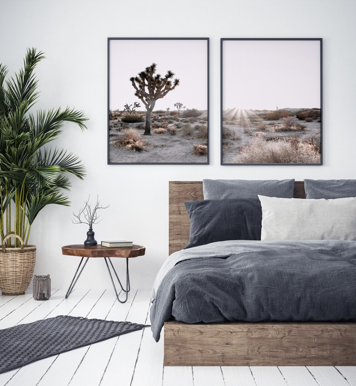 Joshua Tree Print 2 Piece Print Set Boho Decor Desert Print Set of 2 ...