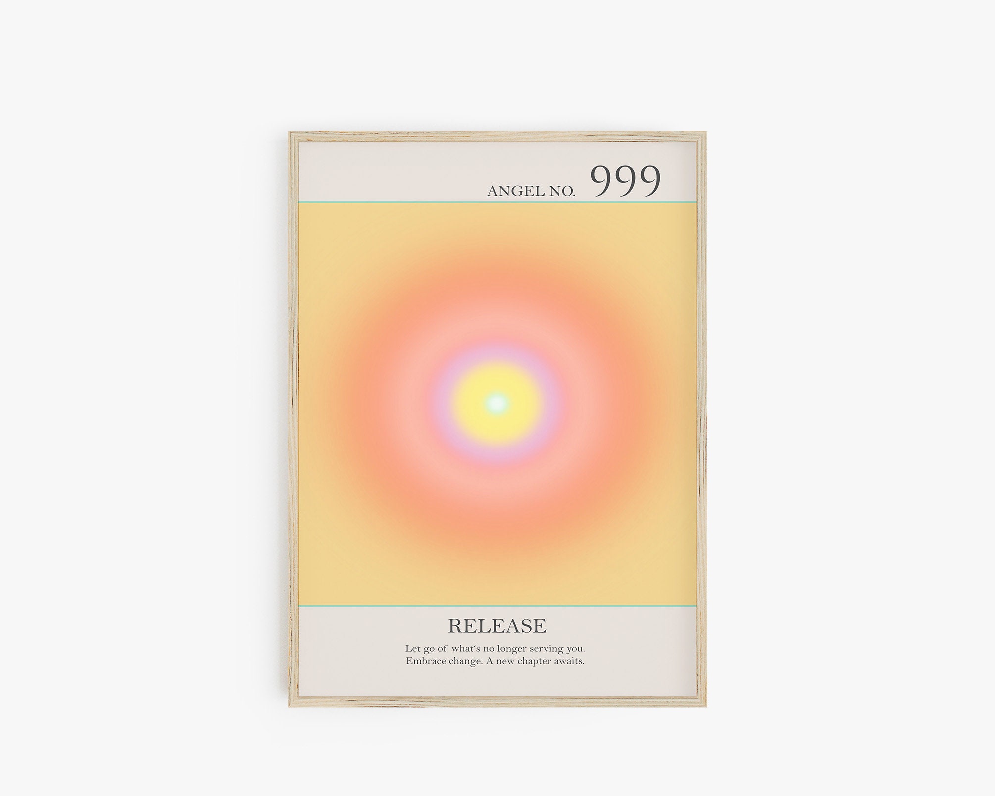 Angel Numbers Print Set, Aura Poster Mental Health Posters, Spiritual ...